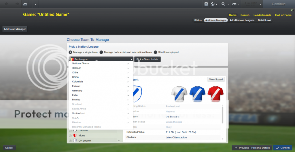 Goldsmith wants Gold... - Football Manager Stories - FM14 - Football ...