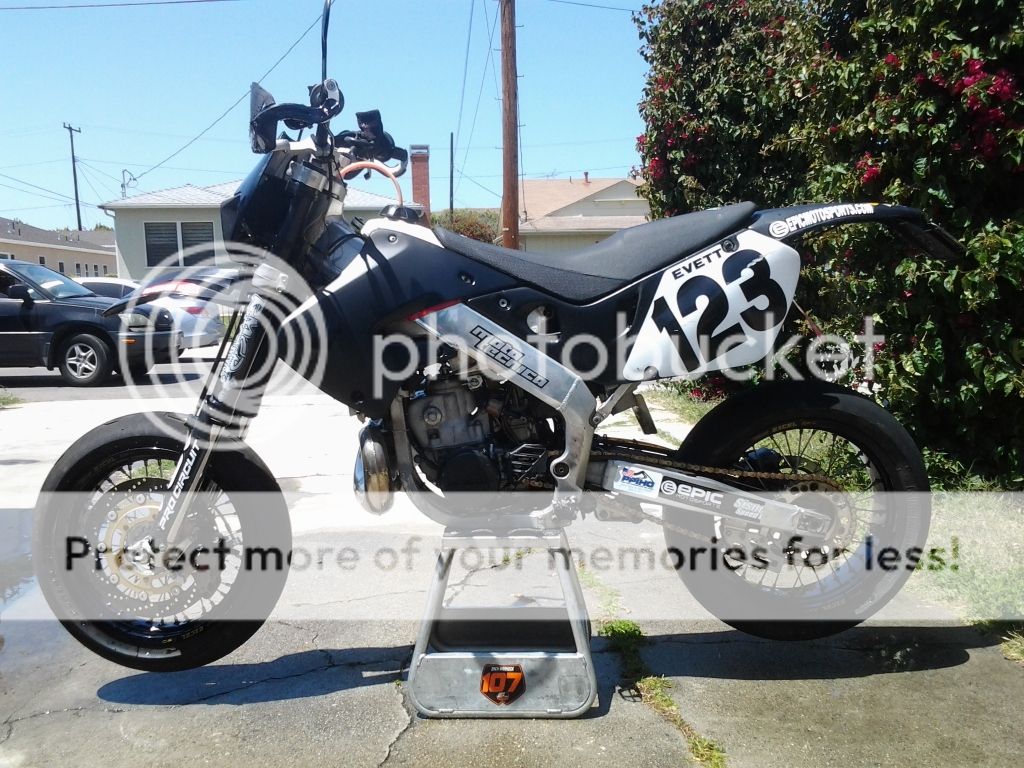 CR/CRF/XR COMPLETE SUPERMOTO SETUP! Excel wheels, WP forks, Brembo ...